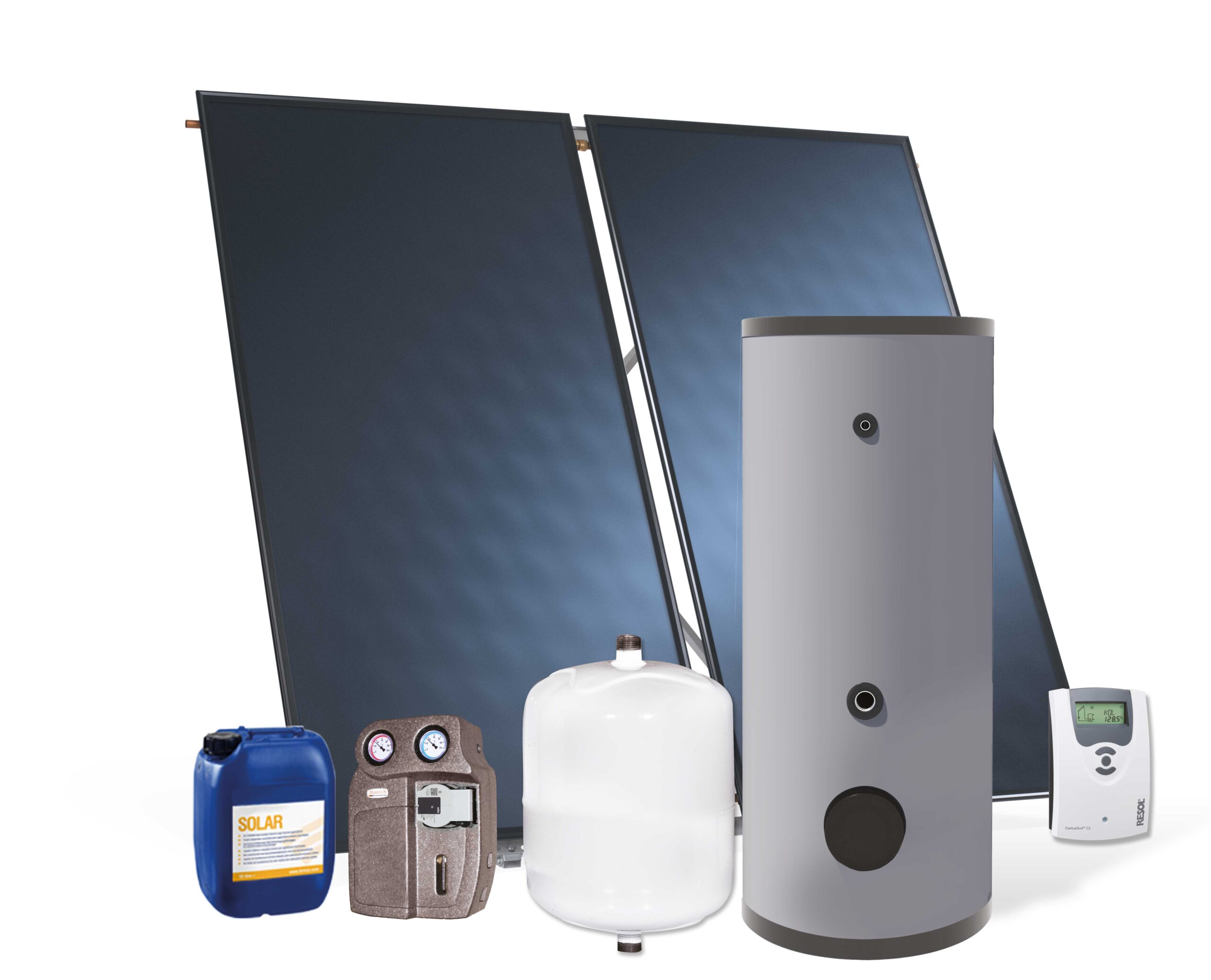 Drain Back Solar Water Heater ISWH DB - Syrius Solar